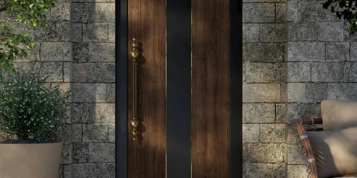 Brass Pull Handles: Timeless Italian Craft | Ghidini 1849